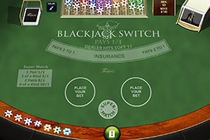 Blackjack Switch by Playtech - Rules and How to Play