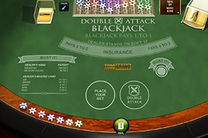 Double Attack Blackjack by Playtech - Rules and How to Play